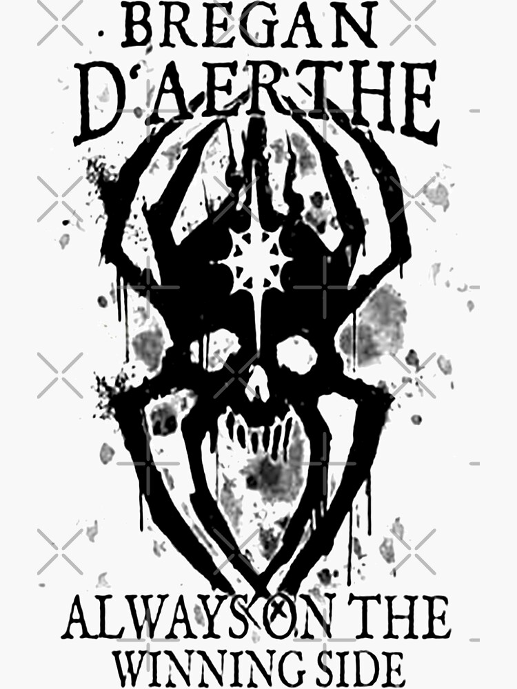"Bregan Daerthe" Sticker for Sale by kanstar | Redbubble