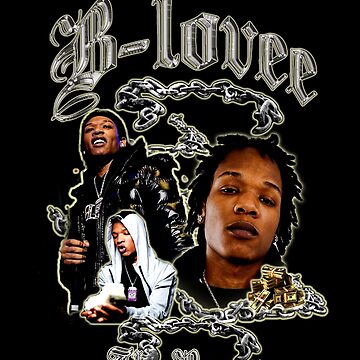 "Unchained B-LOVEE graphic Bootleg Design" Sticker for Sale by MadeBy ...