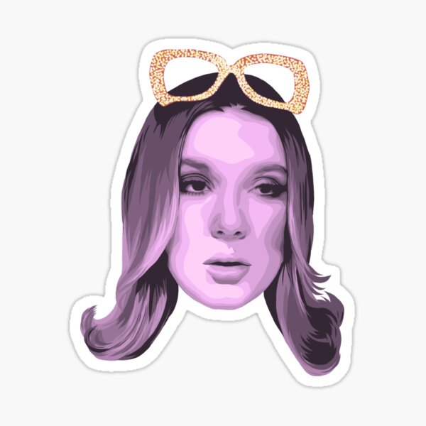 "Millie Bobby Brown " Sticker for Sale by SandyRatke | Redbubble