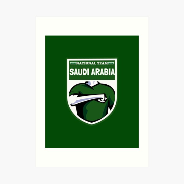 "Saudi Arabia National Team Logo" Art Print for Sale by Salukeart ...