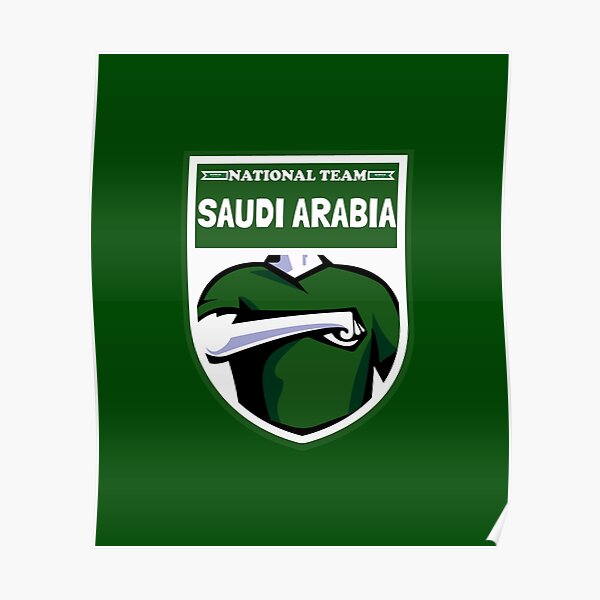 "Saudi Arabia National Team Logo" Poster for Sale by Salukeart | Redbubble
