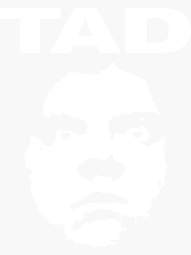 "TAD BAND" Sticker for Sale by jaswinwill | Redbubble