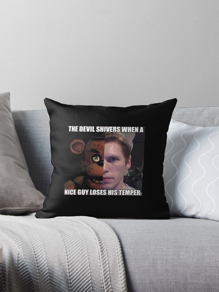 "Jerma Freddy" Pillow for Sale by Wesoley | Redbubble