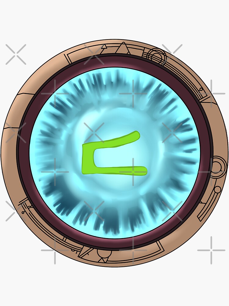 "Acceleracers Pipeline Realm Portal" Sticker for Sale by Renee Picard ...