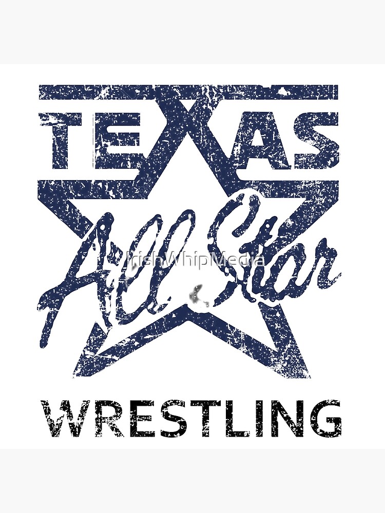 "Texas All Star Wrestling 1980's logo" Photographic Print for Sale by ...
