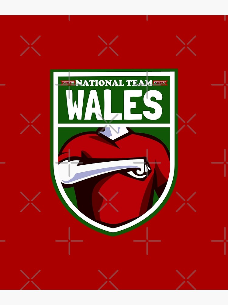 "Wales National Team Logo" Poster for Sale by Salukeart | Redbubble