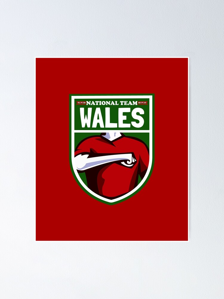 "Wales National Team Logo" Poster for Sale by Salukeart | Redbubble