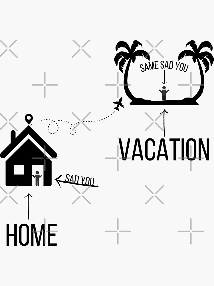 "Same Sad You" Sticker for Sale by TheScribner | Redbubble