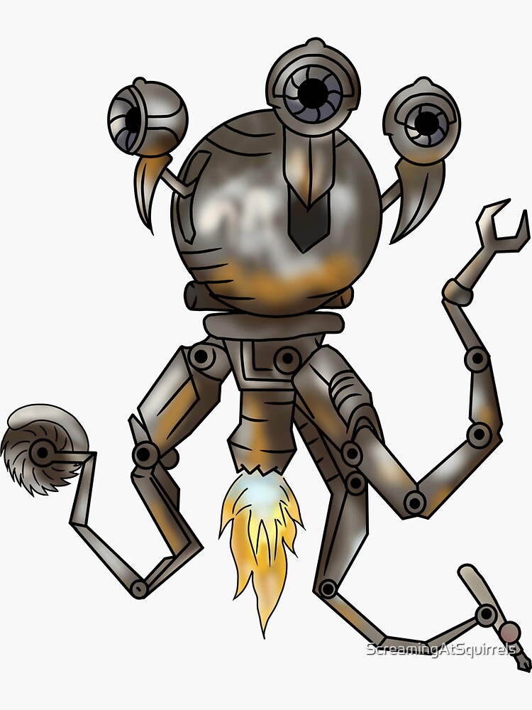 "Codsworth " Sticker by Darkstiella | Redbubble