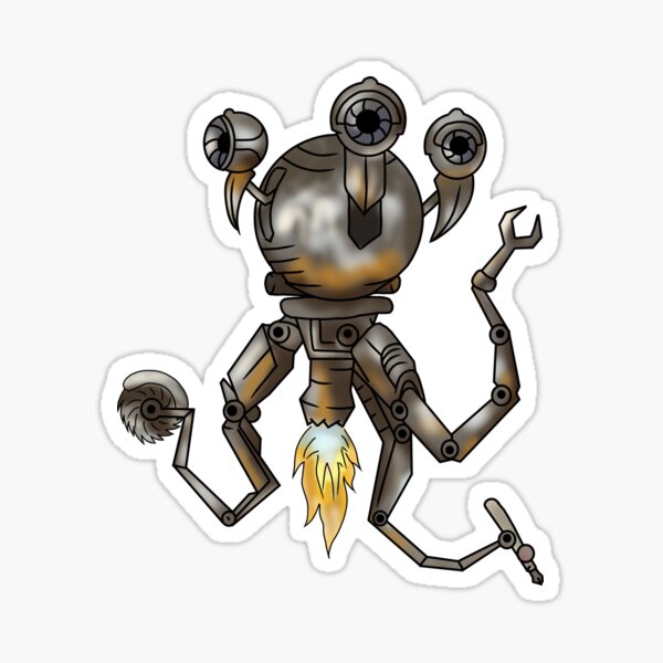 "Codsworth " Sticker by Darkstiella | Redbubble