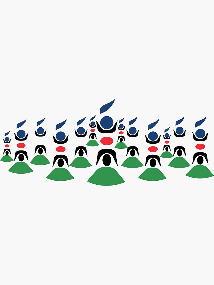 "Kanaky #22" Sticker for Sale by Kanaky-Ranks | Redbubble
