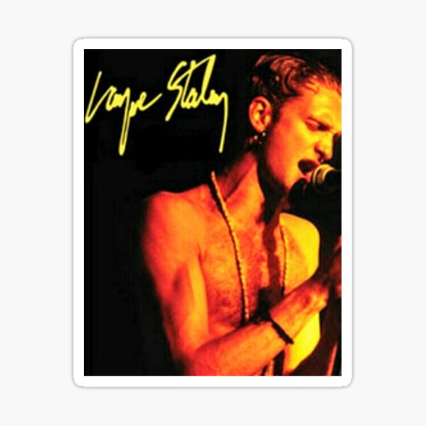 "Layne Staley Walking" Sticker for Sale by essixpicard | Redbubble