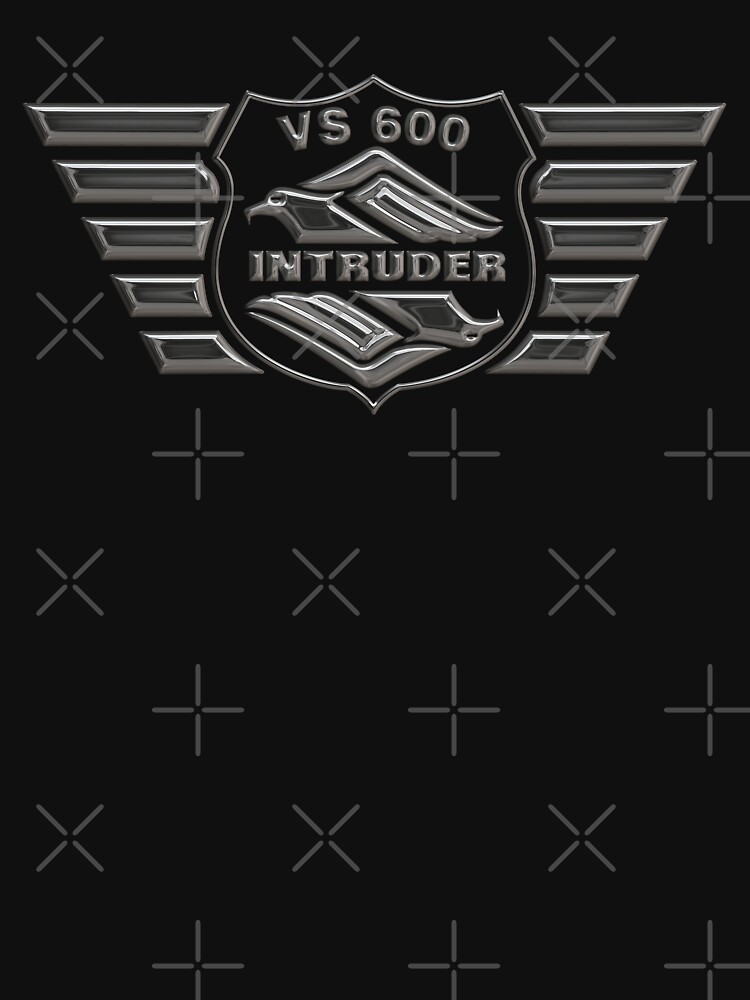 "Wings & Shield Intruder VS 600 chrome 1" T-shirt for Sale by Intruder ...