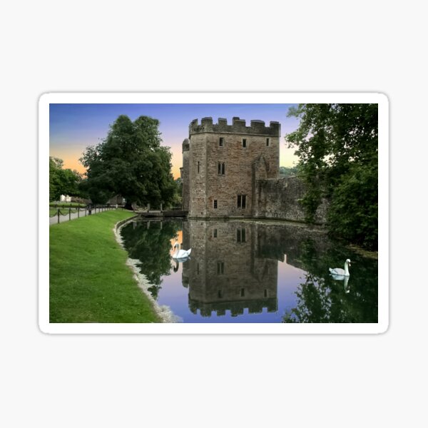 "Bishops Palace Wells" Sticker for Sale by Alisonchambers2 | Redbubble