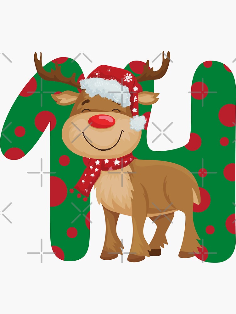 Pegatina «Navidad Número 14. Números del Calendario de Adviento» de ...