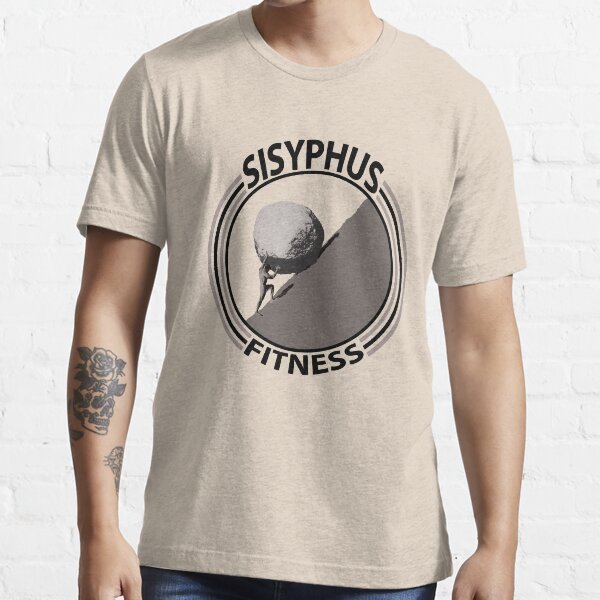 "Sisyphus Fitness (grau)" T-Shirt von Reality--Check | Redbubble