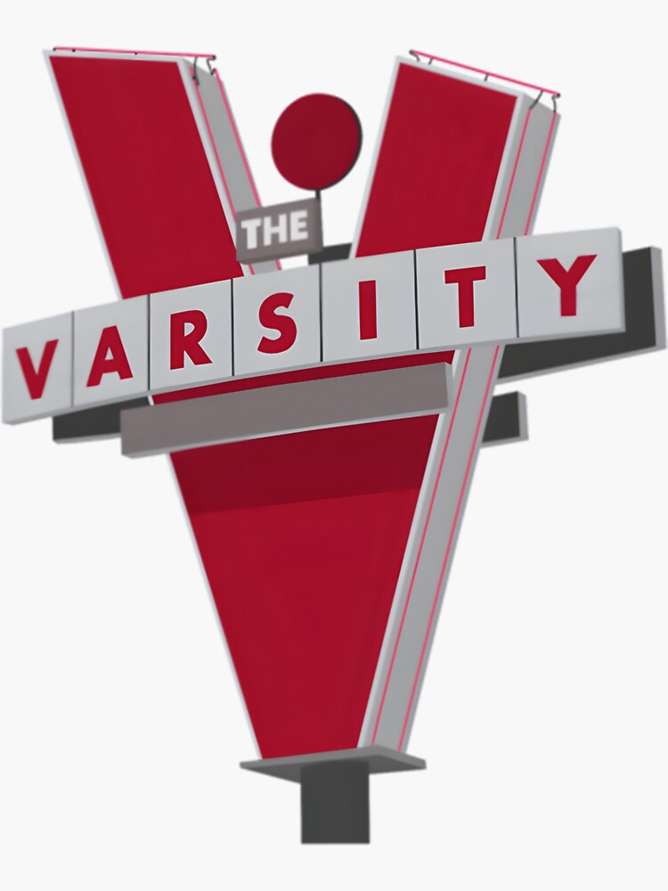 "Atlanta - The Varsity Classic " Sticker for Sale by ursinamountic ...