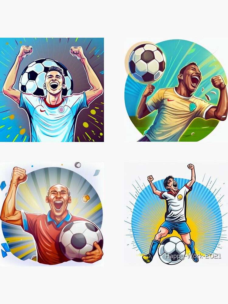 "Football / World Cup / Qatar / Tournament / Sticker Pack #1" Sticker ...
