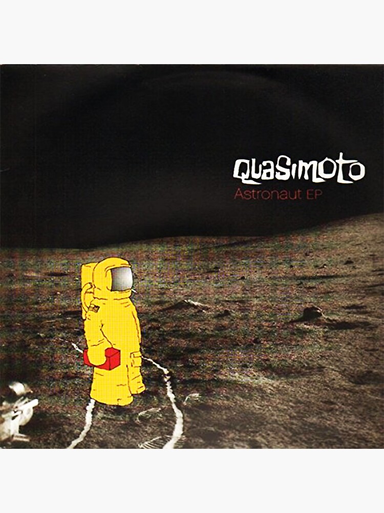 "Astronaut Quasimoto" Sticker for Sale by aaminauibesx | Redbubble