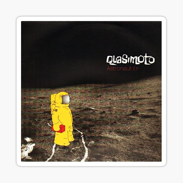 "Astronaut Quasimoto" Sticker for Sale by aaminauibesx | Redbubble