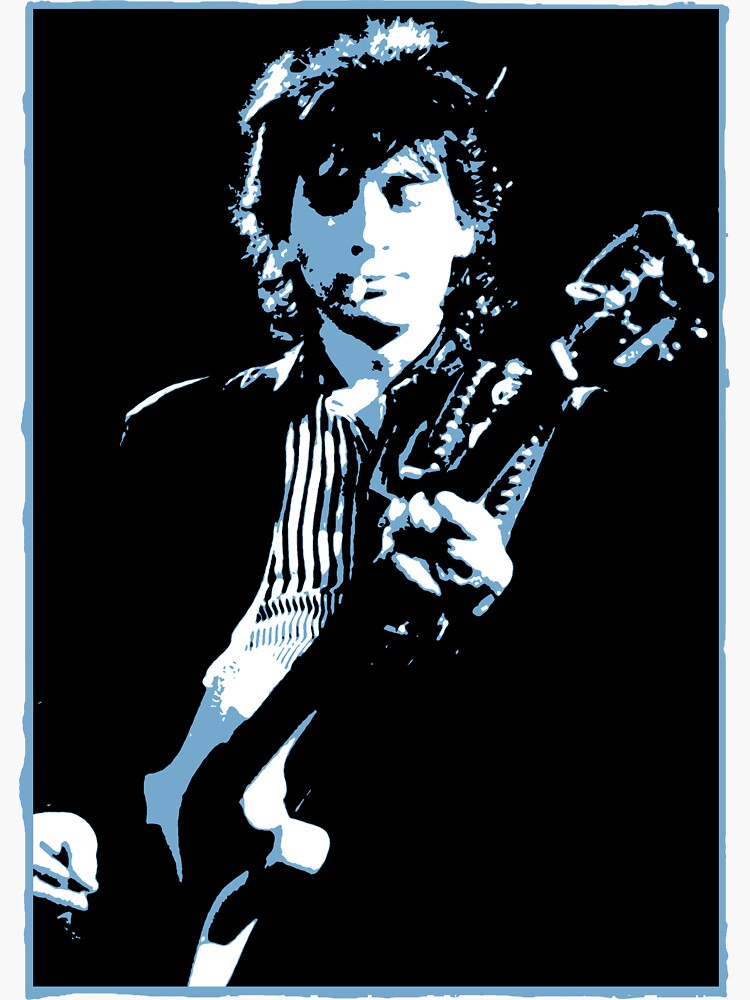 "Johnny Thunders - New York Dolls, The Heartbreakers" Sticker for Sale ...