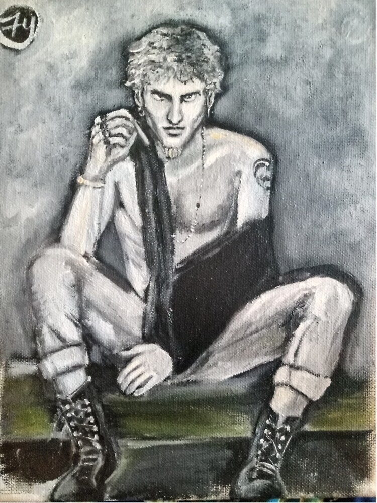 "Layne Staley Walking" Sticker for Sale by essixpicard | Redbubble