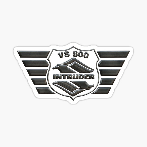 "Wings & Shield Intruder VS 800 steel" Sticker for Sale by Intruder ...