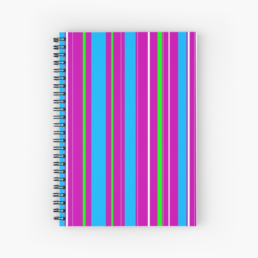"Vertical lines" Spiral Notebook for Sale by BrianUK | Redbubble