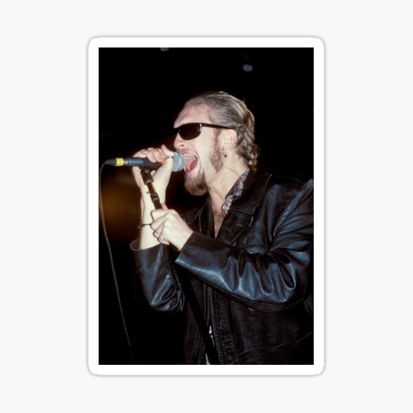 "Layne Staley Walking" Sticker for Sale by essixpicard | Redbubble