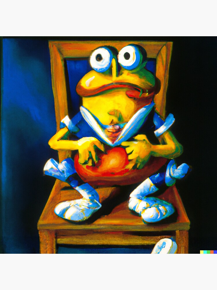 "Bobby the Frog" Sticker for Sale by Pyolin | Redbubble