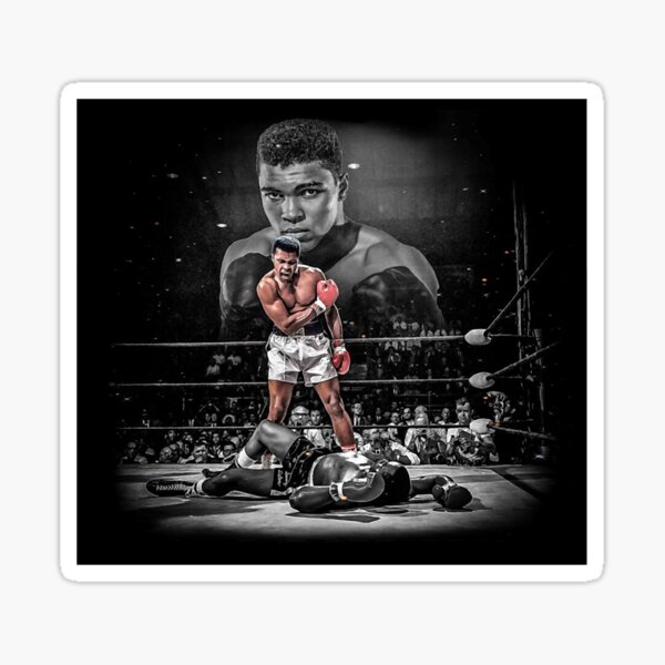 "Muhammad Ali" Sticker for Sale by hogairionq | Redbubble