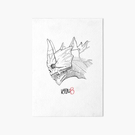 "Kaiju no 8 fanart" Art Board Print for Sale by mesange-art | Redbubble