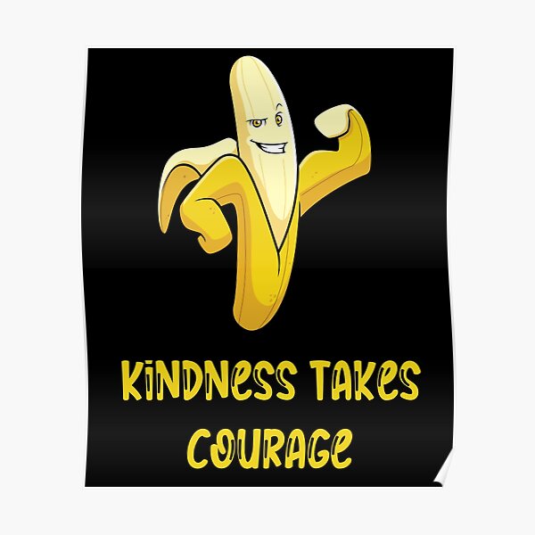 "Kindness Takes Courage Stop Bullying Superhero" Poster for Sale by ...