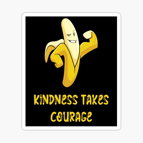 "Kindness Takes Courage Stop Bullying Superhero" Sticker for Sale by ...