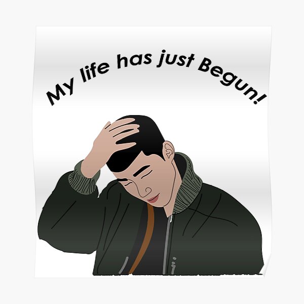 "Itaewon class kdrama | park sae royi" Poster for Sale by thevevi ...