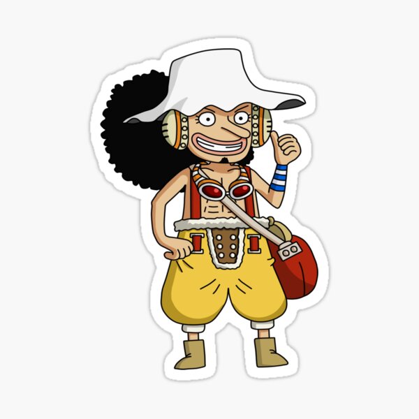 "chibi Anime One Piece usopp" Sticker by LinaMercata0428 | Redbubble