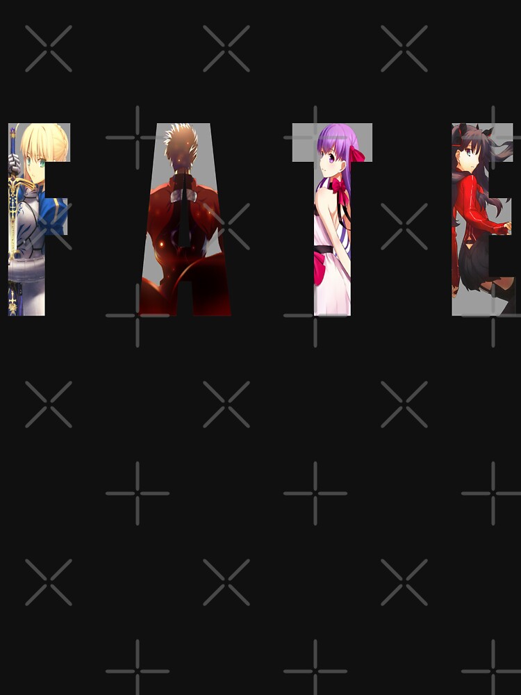 "Fate/Stay Night - Fate " T-shirt for Sale by xEMIYA | Redbubble | fate ...