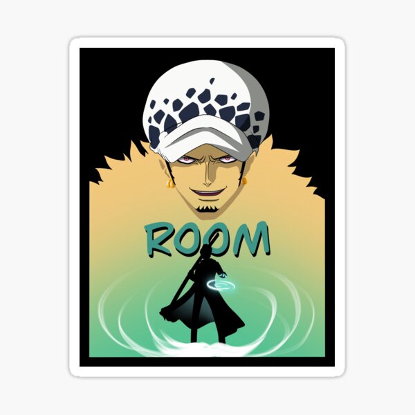 "One Piece Trafalgar D Water Law" Sticker for Sale by Artsbykk | Redbubble