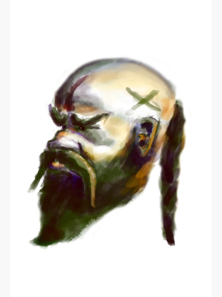 "Viking/God of War Inspired " Poster for Sale by Sheefu | Redbubble