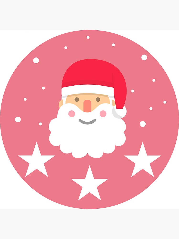 "vintage pink santa claus" Sticker for Sale by Metflix01 | Redbubble