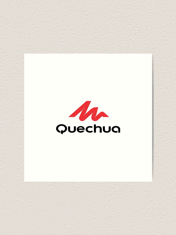 "quechua logo" Art Print for Sale by moanamusyc | Redbubble