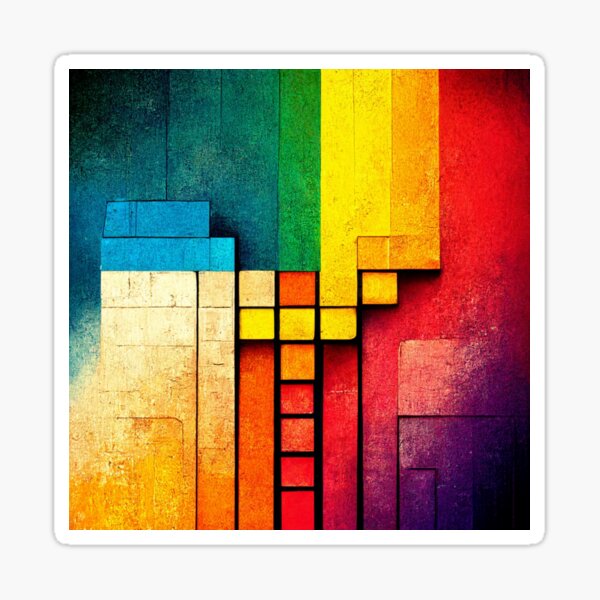 "Tetris" Sticker for Sale by BraveFellow | Redbubble