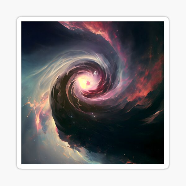 "creation of the universe" Sticker for Sale by michae1l | Redbubble