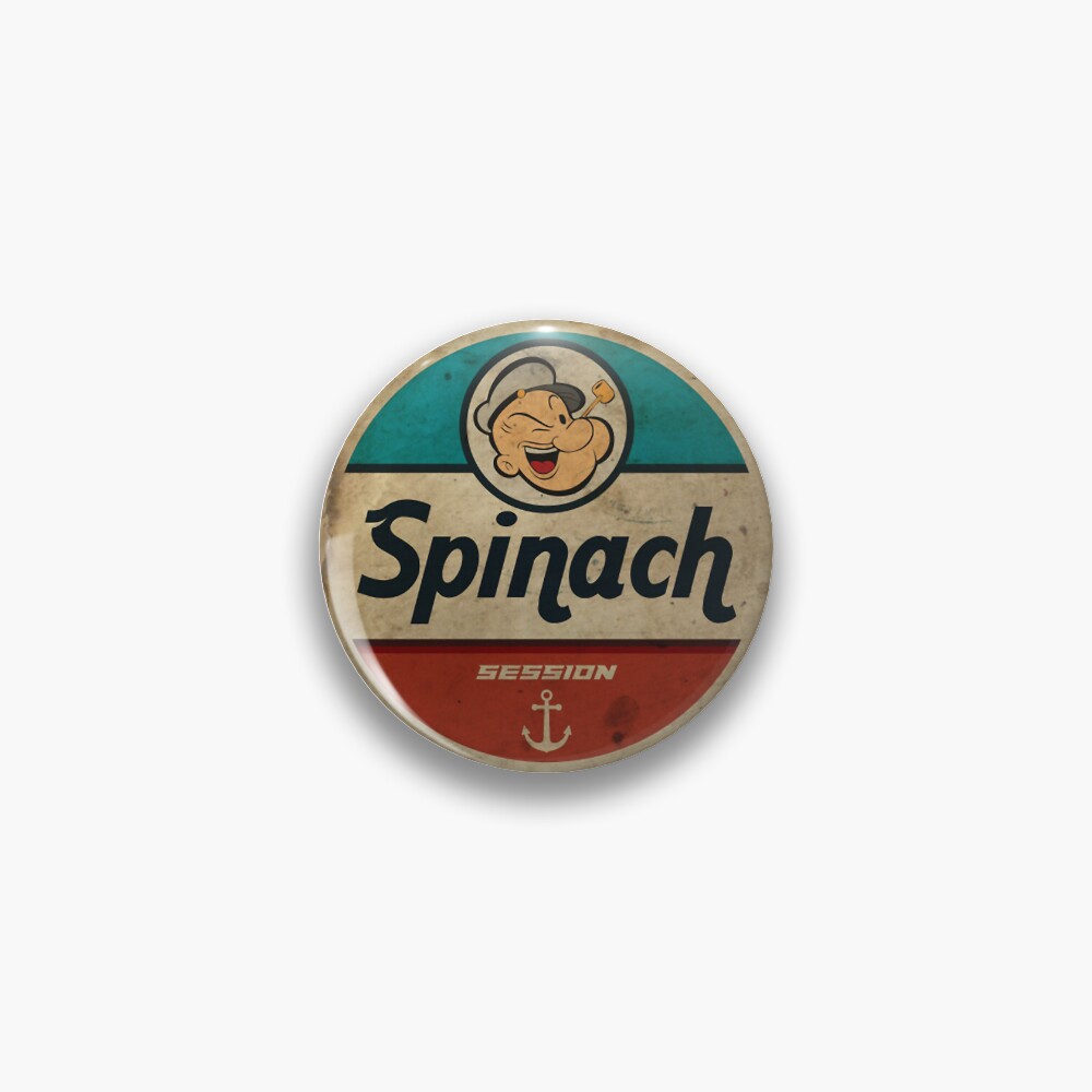 "Popeye Sailor Man Spinach Vintage Design" Sticker for Sale by ...