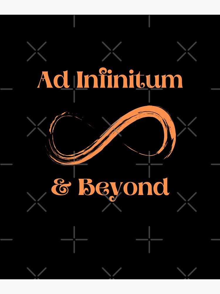 "What Is Beyond Infinity?" Sticker for Sale by seriyusink69 | Redbubble