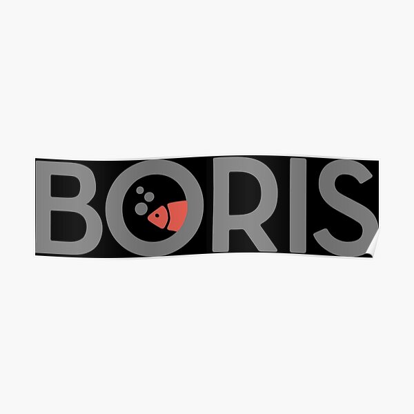"Boris La Serie" Poster for Sale by Yassineaalalou | Redbubble