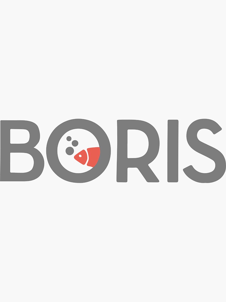 "Boris La Serie" Sticker for Sale by Yassineaalalou | Redbubble