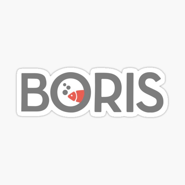 "Boris La Serie" Sticker for Sale by Yassineaalalou | Redbubble