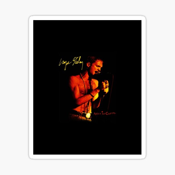 "Layne Staley Walking" Sticker for Sale by essixpicard | Redbubble