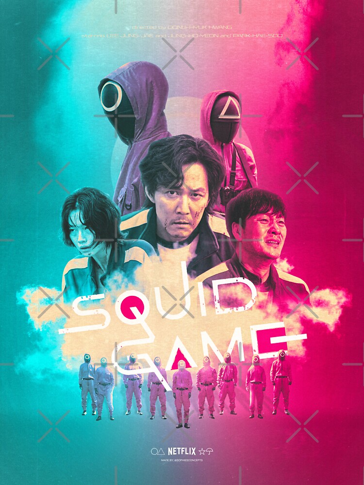 "Squid Game Season 1: Poster" Sticker for Sale by sophiesconcepts ...